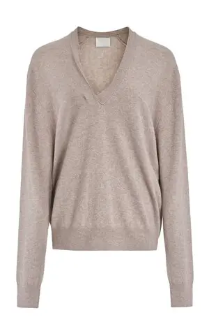 Source Unknown Byrone V-neck Cashmere-wool Sweater