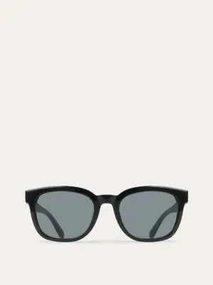 FERRAGAMO Square Frame Sunglasses - Black
