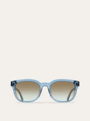 FERRAGAMO Square Frame Sunglasses - Blue