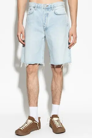 AGOLDE Anson' Denim Shorts - Blue