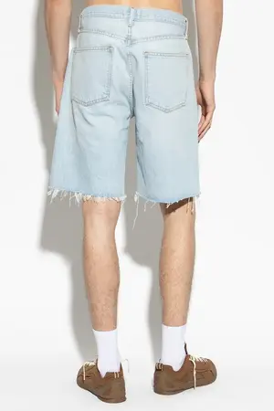 AGOLDE Anson' Denim Shorts - Blue