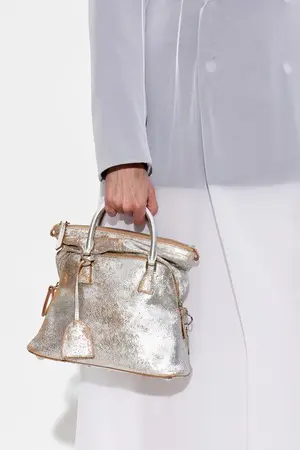 MAISON MARGIELA 5ac Soft Mini Handbag - Silver