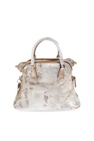 MAISON MARGIELA 5ac Soft Mini Handbag - Silver