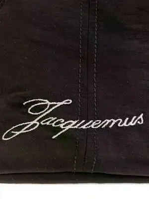 Jacquemus Logo-embroidered Flat Cap