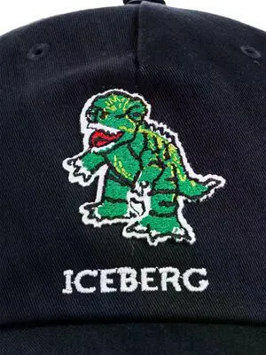 Iceberg Embroidered Baseball Cap - Blue