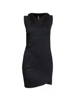 THOM KROM Sleeveless Ruched Mini Dress