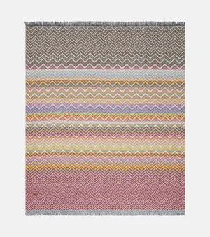 Missoni Antwan Fringed Wool-blend Throw
