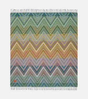 Missoni Plume Zig Zag Wool-blend Throw