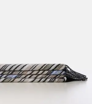 Missoni Perseo Zigzag Wool And Cashmere Throw - Multicoloured
