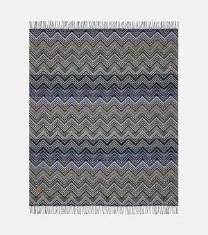Missoni Perseo Zigzag Wool And Cashmere Throw - Multicoloured