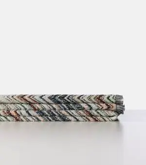 Missoni Zigzag Cotton And Wool-blend Blanket