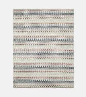 Missoni Zigzag Cotton And Wool-blend Blanket