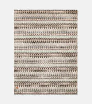 Missoni Zigzag Cotton And Wool-blend Blanket