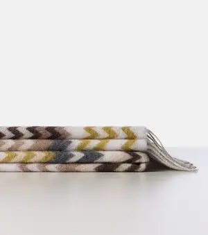 Missoni Humbert Zigzag Wool-blend Throw - Multicoloured