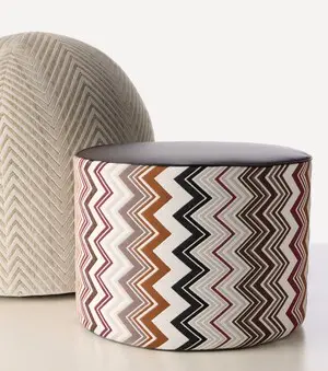 Missoni Shanghai Zigzag Outdoor Stool