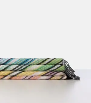 Missoni Plume Zig Zag Wool-blend Throw