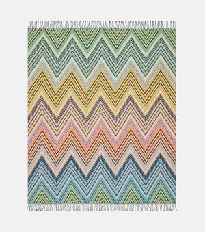 Missoni Plume Zig Zag Wool-blend Throw