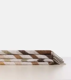Missoni Watamu Fringed Wool-blend Throw
