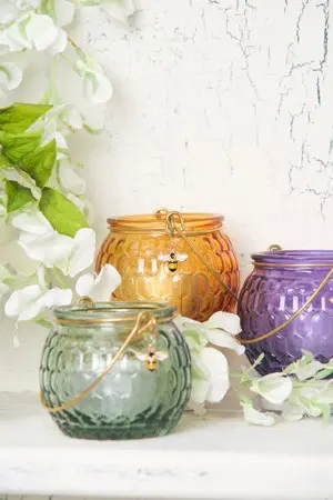 C&F HOME Spring Assortment Of 3 Candle Holders