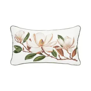 RIGHTSIDE DESIGNS Magnolia Lumbar Pillow - Green