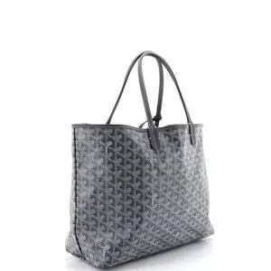 Goyard Saint Louis Tote Coated Canvas Pm - Grey