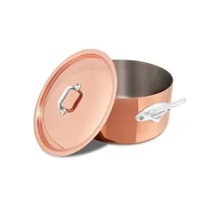 MAUVIEL M'3 S 5.7-qt Stewpan With Lid