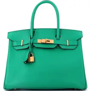 Hermès Birkin Handbag Epsom 30 With Gold Hardware