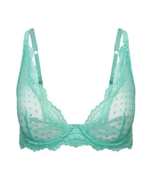 ADORE ME Ambre Unlined Plunge Bra - Medium Green