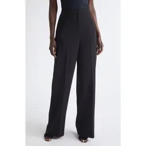St. John Maddie Stretch Wide-leg Pants