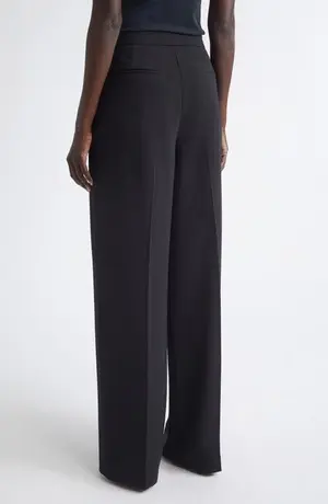 St. John Maddie Stretch Wide-leg Pants