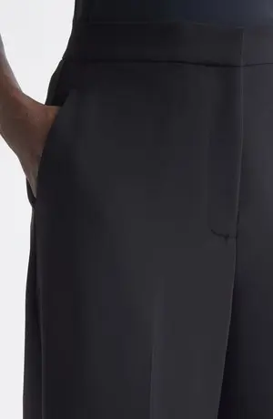 St. John Maddie Stretch Wide-leg Pants