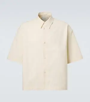 Studio Nicholson Sanko Cotton And Linen Shirt - White
