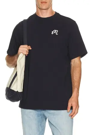 MALBON Bermuda Championship Tee In Navy - Midnight