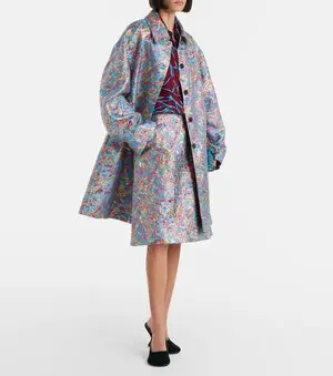 Dries Van Noten Brocade Coat