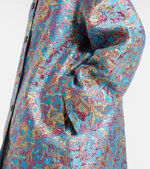 Dries Van Noten Brocade Coat