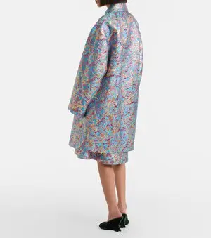 Dries Van Noten Brocade Coat