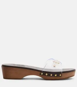 ANCIENT GREEK SANDALS Omonia Clogs - Transparent