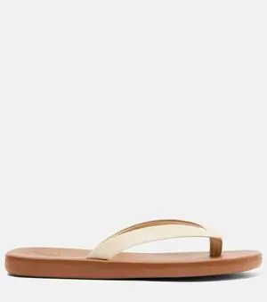 ANCIENT GREEK SANDALS Saionara Leather Thong Sandals - Brown
