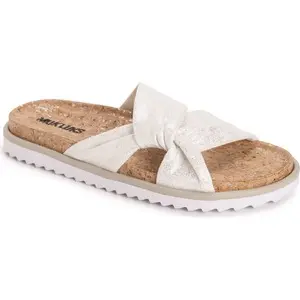 MUK LUKS Jazmine Sandal - Silver