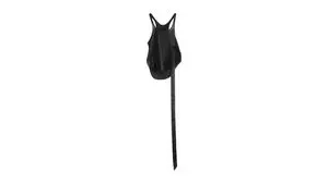 Rick Owens Basic Cropped Tank Top - Black