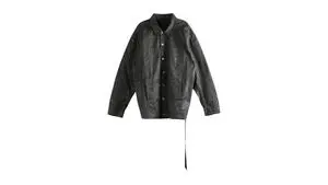 Rick Owens Giacca In Denim Jumbo Worker Coat