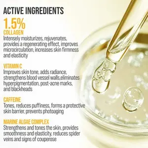 7DAYS Face Moisturizer With Collagen For Firming And Lifting With 3d Massage Applicator