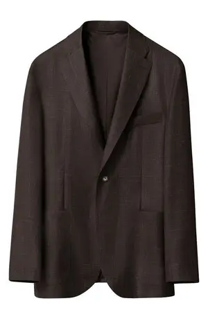 Eton Wool, Silk And Linen Soft Jacket