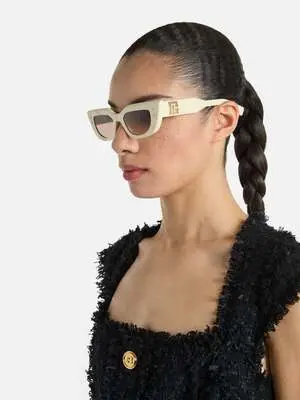 Balmain B-Aura Sunglasses White