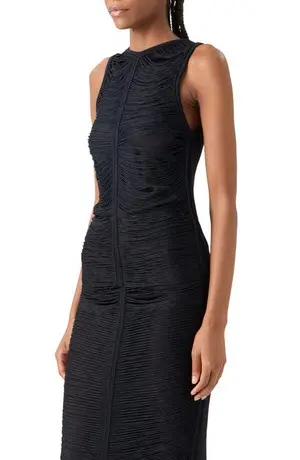 Akris Fringed Silk Knit Top
