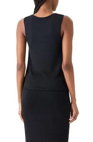 Akris Fringed Silk Knit Top