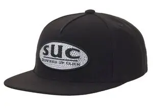 Supreme Dj Screw Suc 5-panel Cap - Black