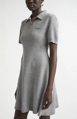Givenchy Wool And Cashmere Polo Minidress