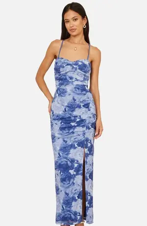 Yumi Gathered Cocktail Dresses