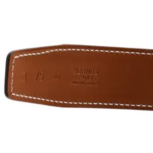 Hermès Lucky H Belt Leather Medium